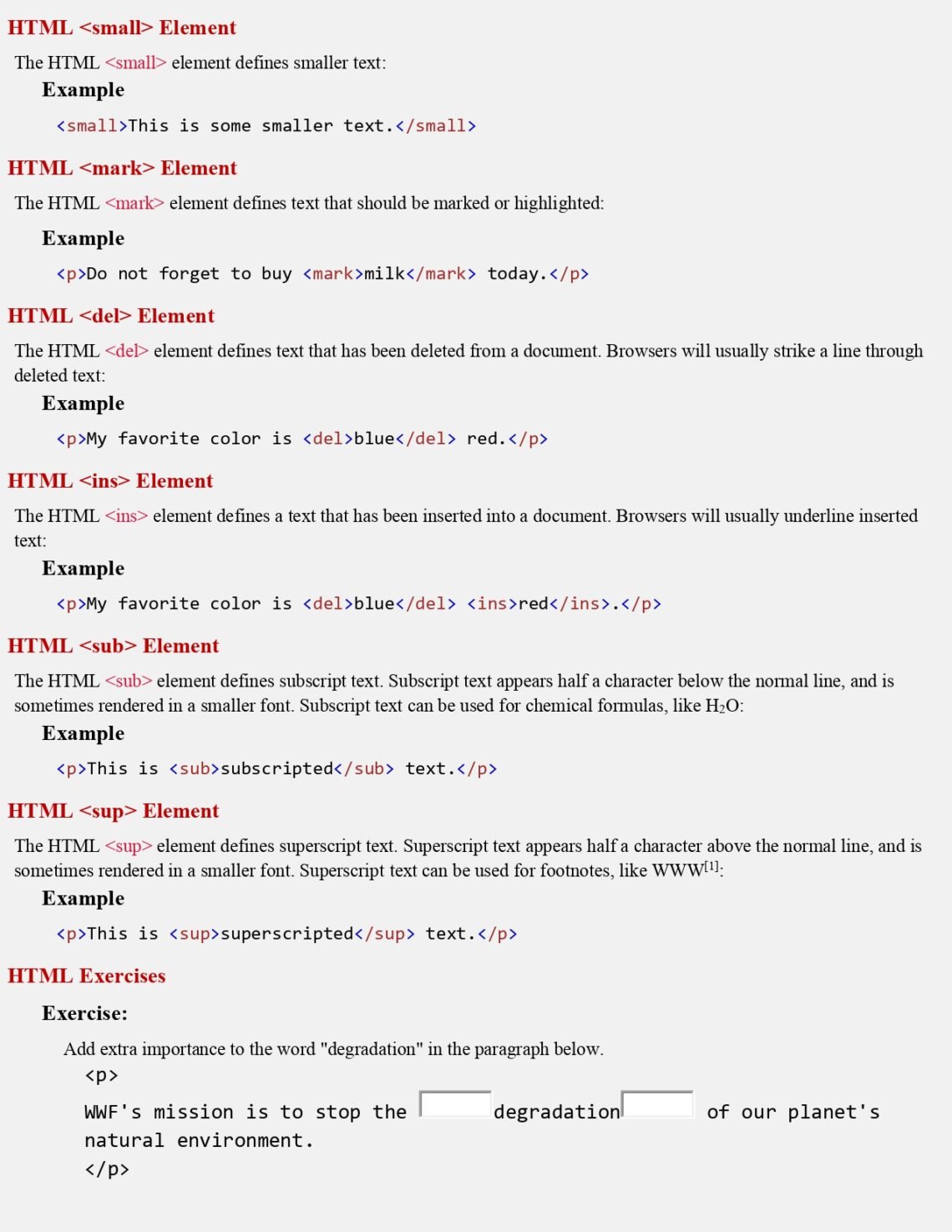 HTML From Scratch Lesson 4 PDF (HTML Styles, and Formatting)