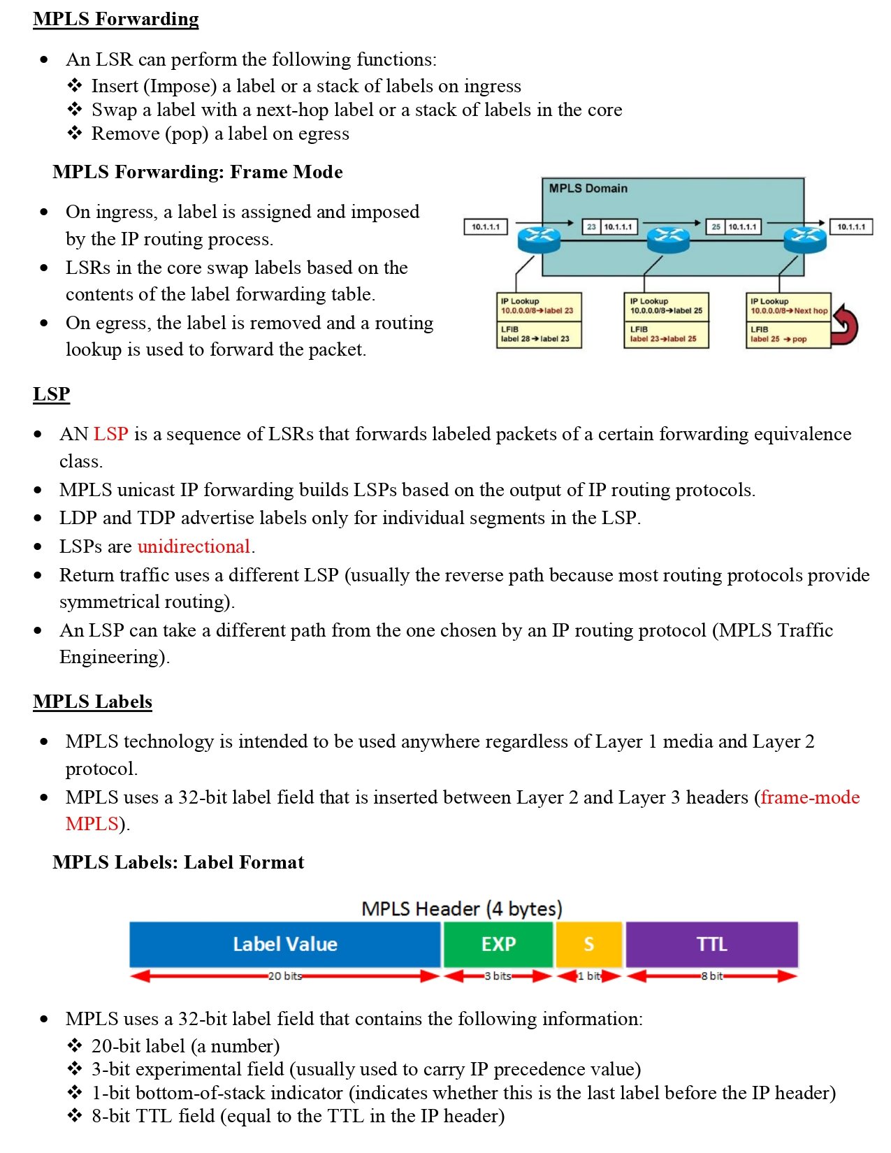 Explanation Of Label Switching and MPLS PDF - Connect 4 Techs