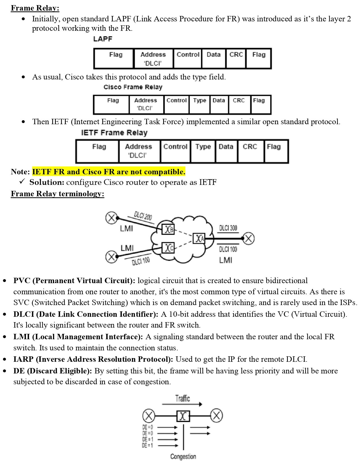 Explanation Of Packet Switching and Frame Relay PDF