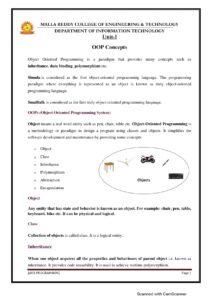 Java Complete Notes Pdf - Connect 4 Techs