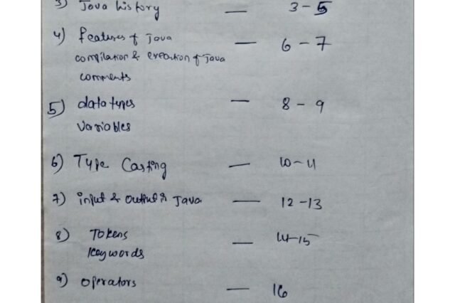 Advanced Java Notes Pdf Connect4techs