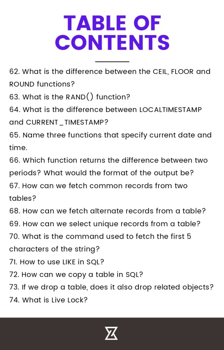 SQL Interview Questions PDF: Comprehensive Resource for Database Job ...
