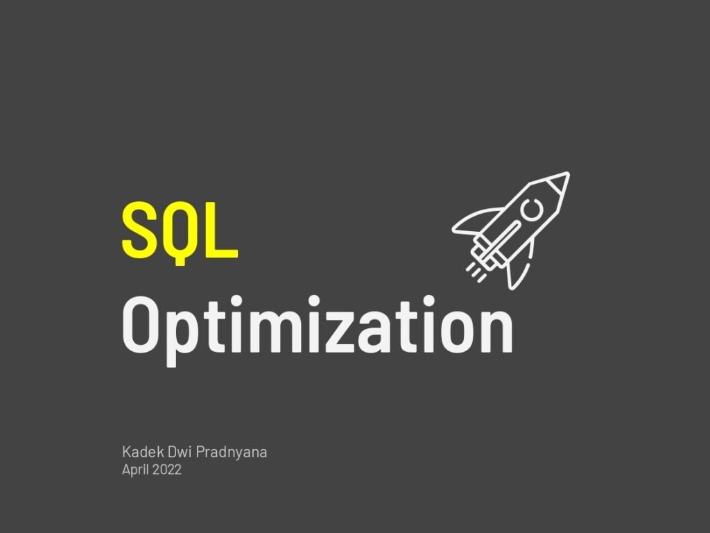 SQL Optimization PDF: Unleashing the Power of Efficient Database ...