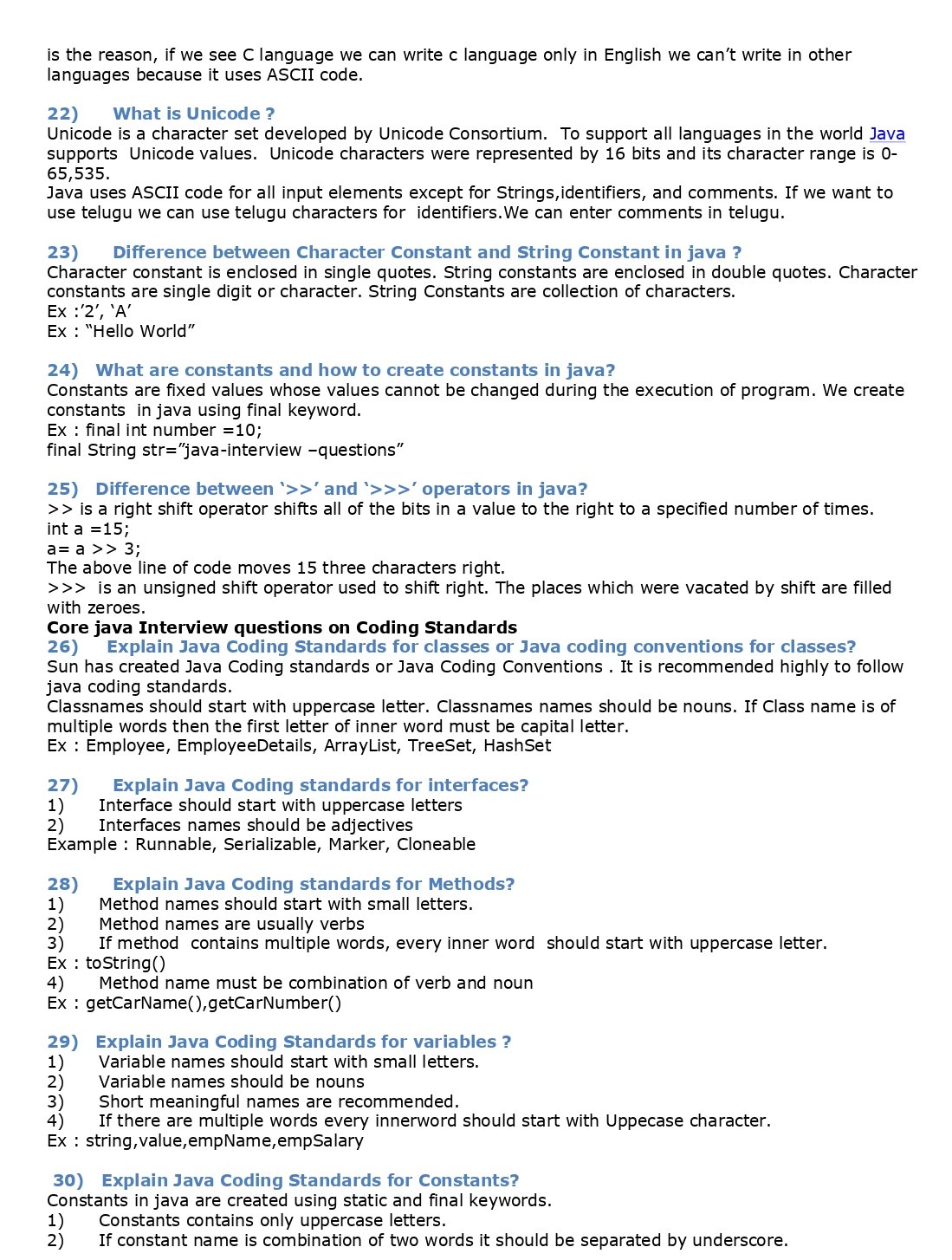69 Core Java Interview Questions (PDF) - Connect 4 Techs 69 Core Java Interview Questions (PDF) - Connect 4 Techs