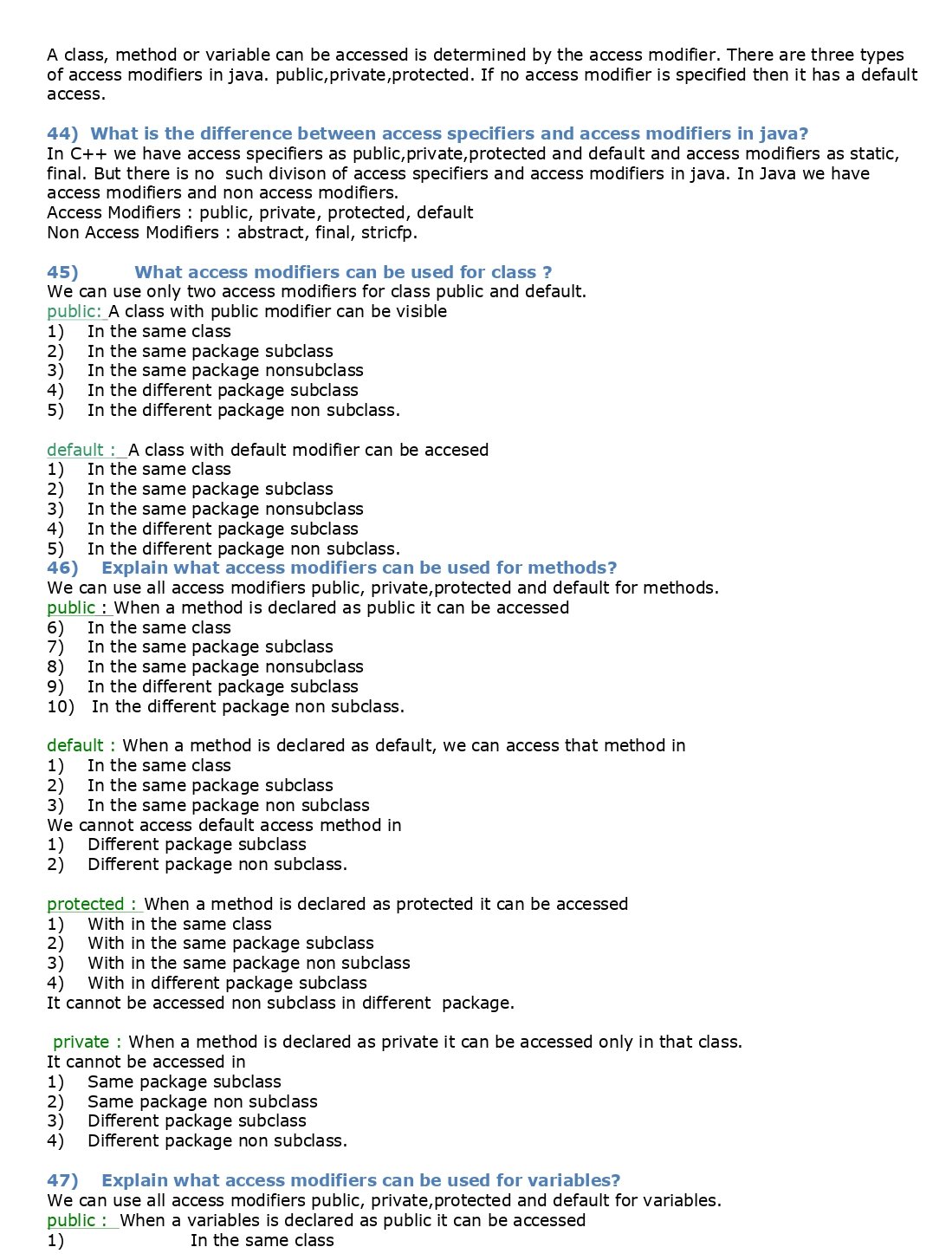 69 Core Java Interview Questions (PDF) - Connect 4 Techs 69 Core Java Interview Questions (PDF) - Connect 4 Techs