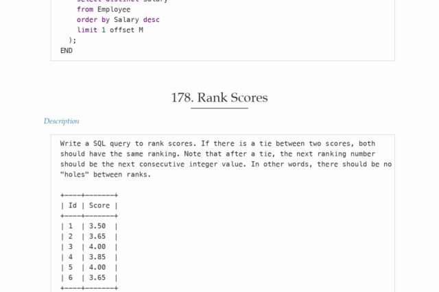 LeetCode SQL PDF: Database Questions - A Comprehensive Resource for SQL ...