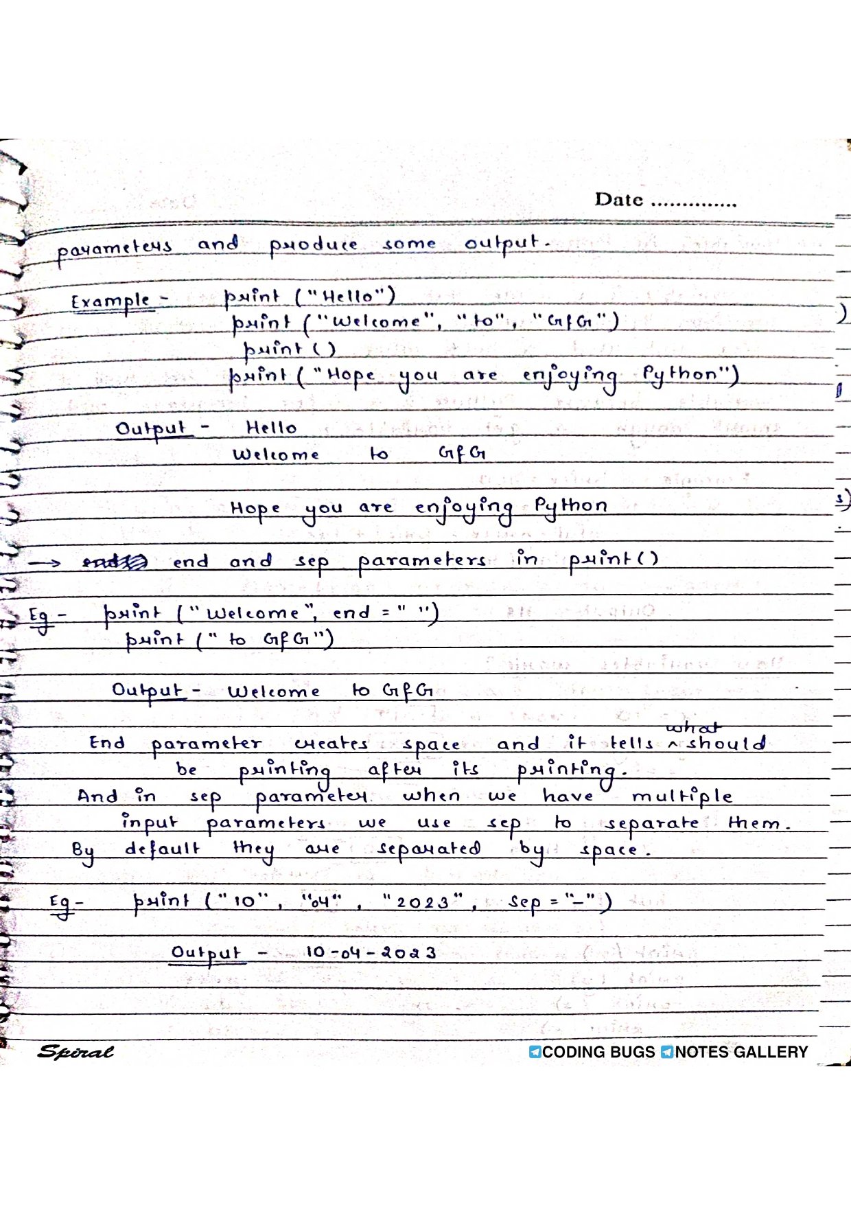 Complete Python Programming Notes PDF - Connect 4 Techs Complete Python Programming Notes PDF - Connect 4 Techs