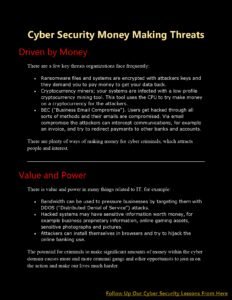 Basic Cyber Security (CS Lesson 1) PDF - Connect 4 Techs