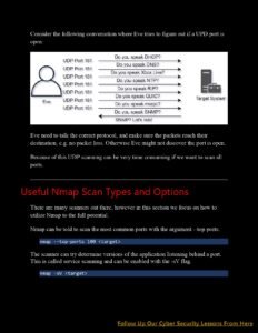 Cyber Security Network Mapping & Port Scanning (CS Lesson 7) PDF ...