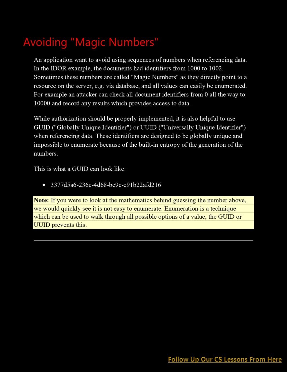 Cyber Security Web Application Attacks Cs Lesson 9 Pdf Connect 4 Techs 4289