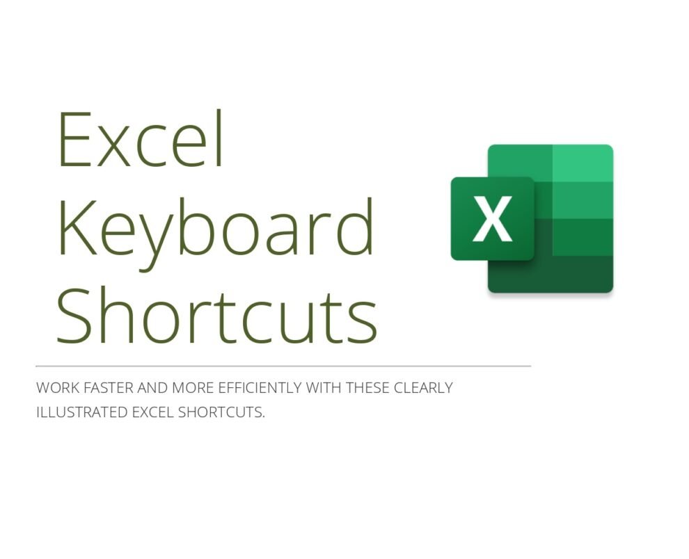 Excel Keyboard Shortcuts for Window Users (PDF) - Connect 4 Techs