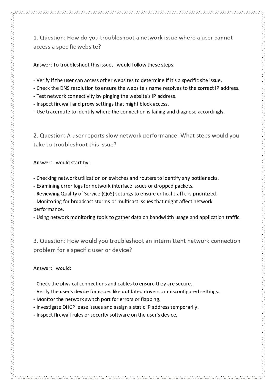 Troubleshooting Core Routing And Switching Issues Connect 4 Techs