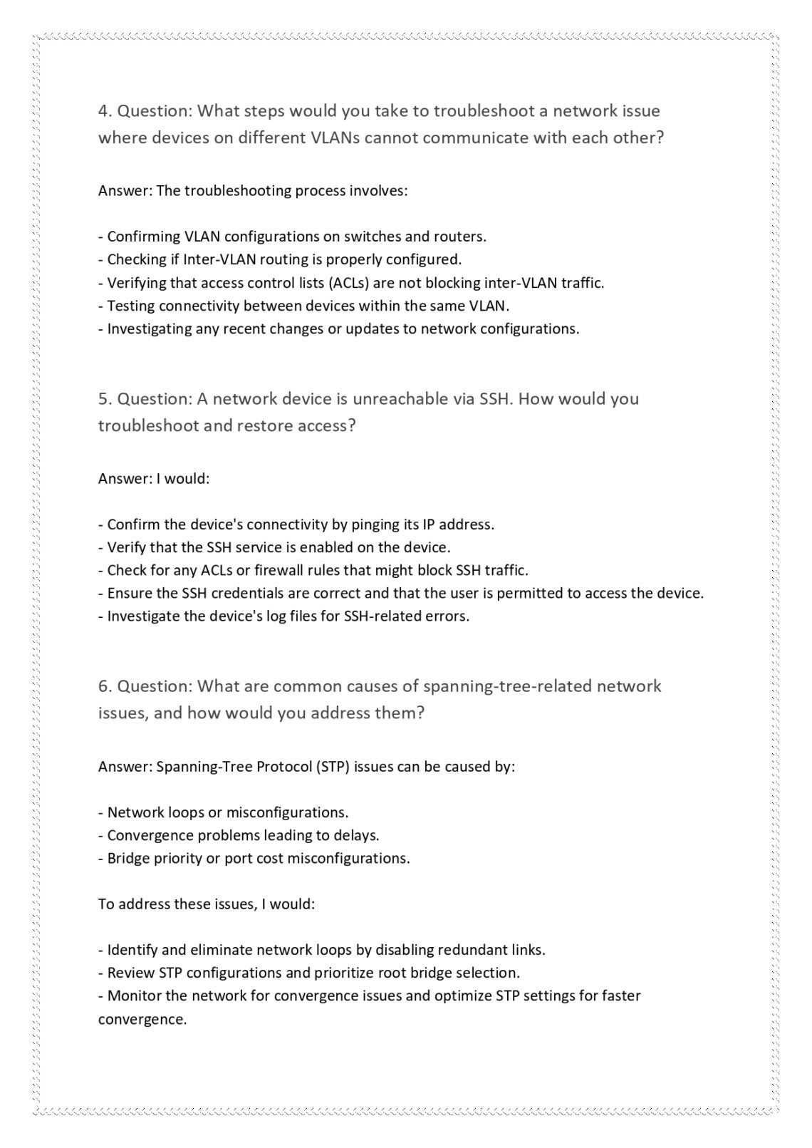 Troubleshooting Core Routing and Switching Issues - Connect 4 Techs