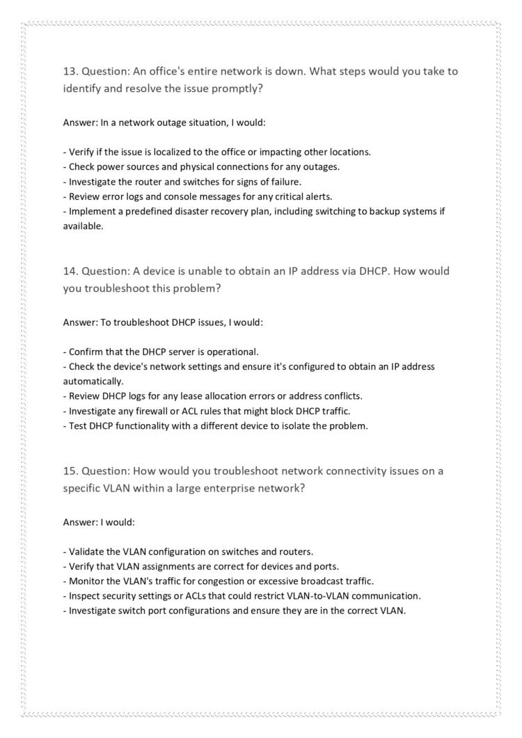 Troubleshooting Core Routing and Switching Issues - Connect 4 Techs