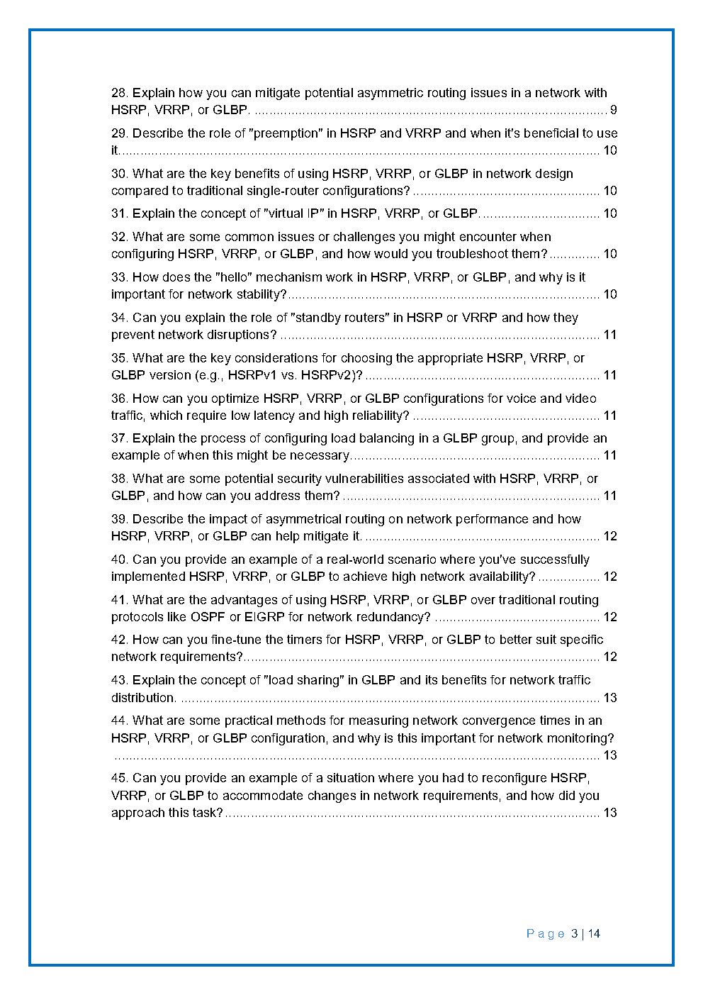 Designing High-Availability Core Networks – 45 Interview Questions with ...