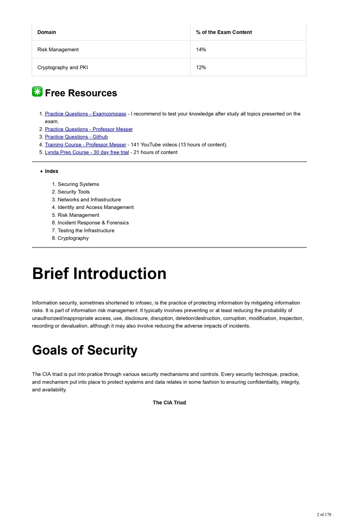 ComTIA Security Study Guide PDF