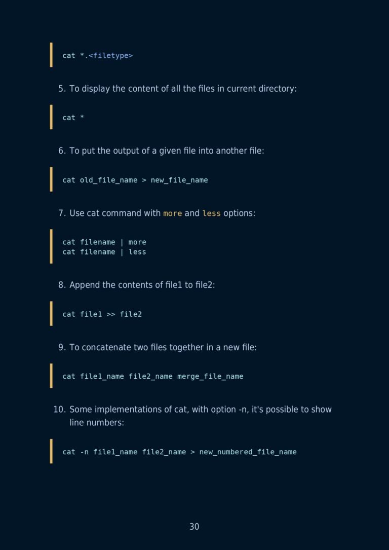 101+ Linux Commands PDF: Your Ultimate Guide to Mastering Linux - Connect 4 Techs