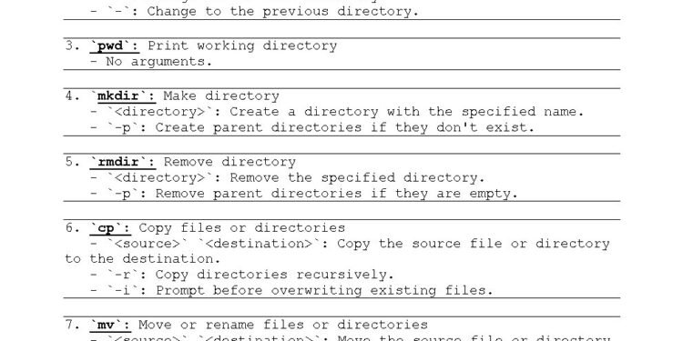 Important Linux Commands PDF Important Linux Commands PDF