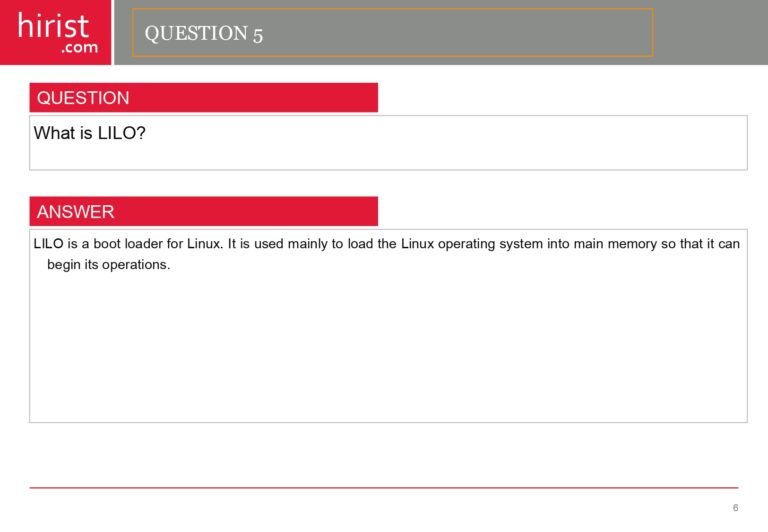 TOP 100 Linux Interview Questions and Answers PDF - Connect 4 Techs