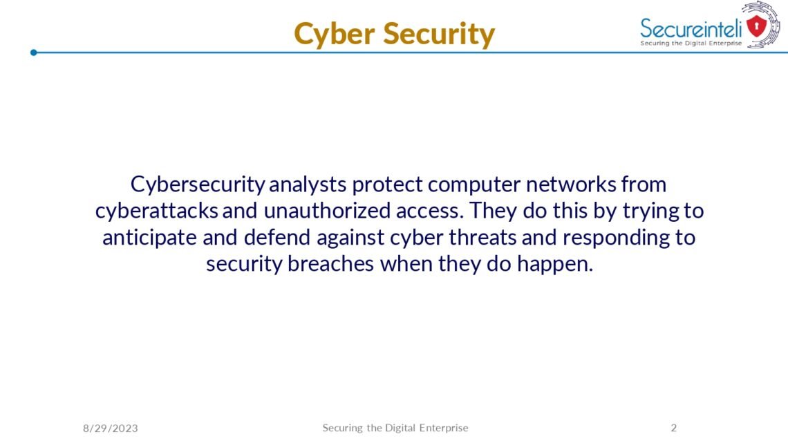 Cyber Security Fundamentals PDF - Connect 4 Techs