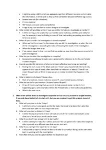 Cybersecurity Interview Questions -SOC Incident Response PDF