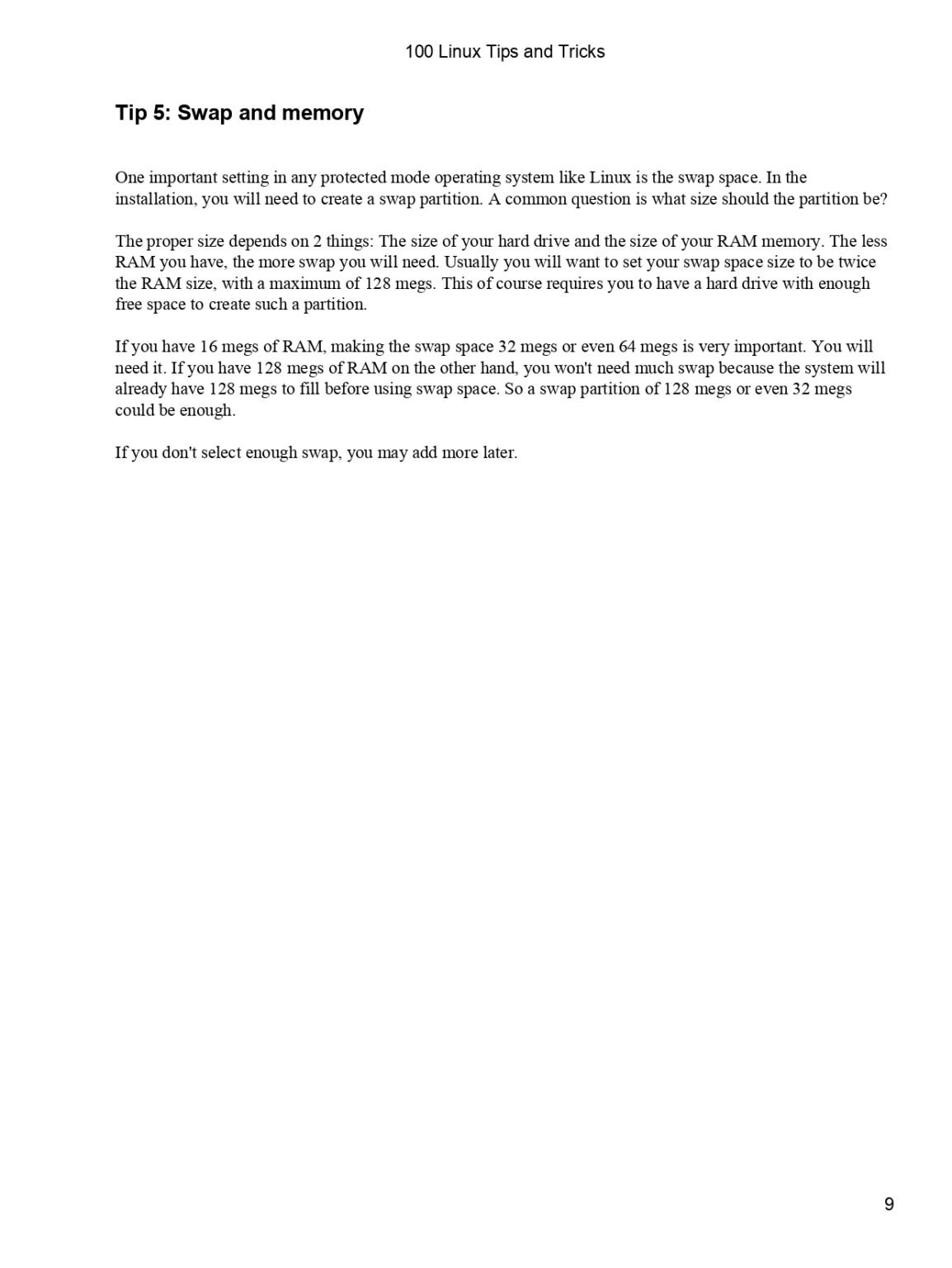 100 Linux Tips and Tricks PDF