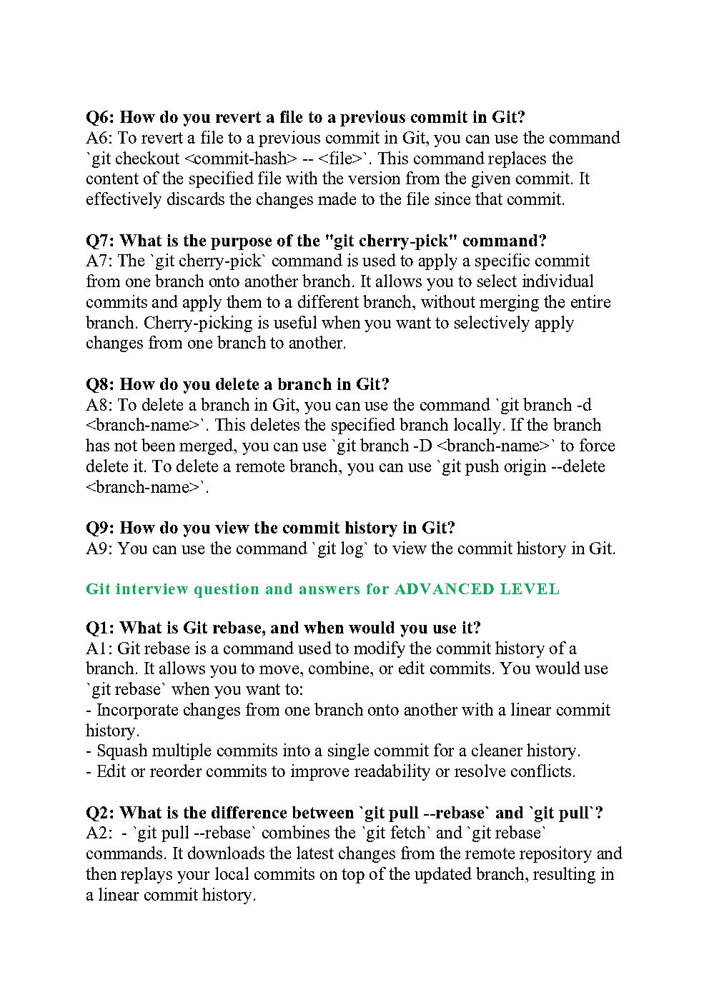 Top Linux Interview Questions PDF - Connect 4 Techs